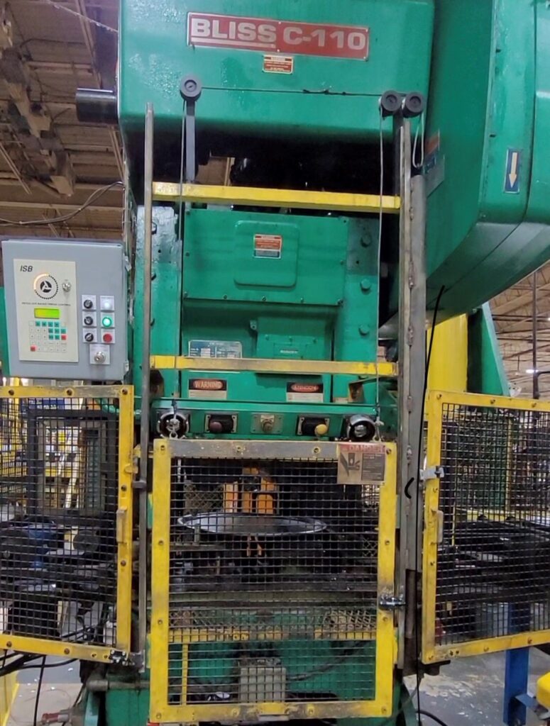 Making it safe; RBPC Press Controller is retrofitted to a Bliss Press ...